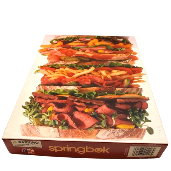 Springbok | Games | Nib Snack Stack 50 Piece Puzzle | Poshmark